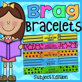 Brag Bracelets - My Teaching Pal