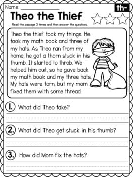 Digraph Reading Passages - Comprehension - PAPER & DIGITAL - My ...