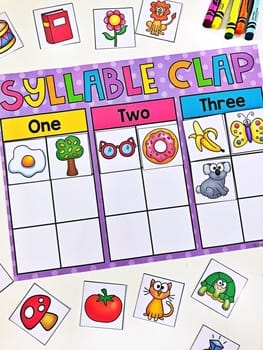 First Grade Literacy Centers - Digraphs, Blends, Compound Words, Nouns ...