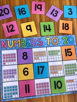 Kindergarten Math Stations - Counting, Addition, Subtraction, Shapes ...