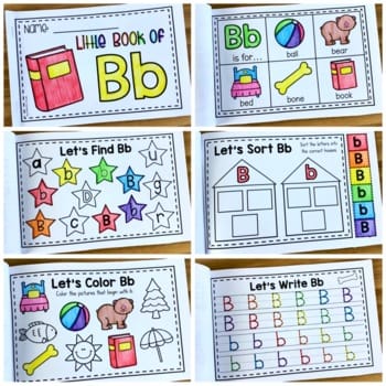 Little Alphabet Booklets - Half Page - Alphabet Activities - My ...
