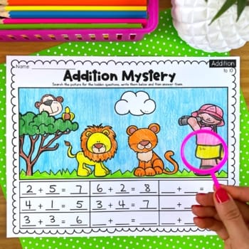 Mystery Pictures - Addition and Subtraction to 10 - My Teaching Pal