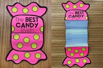 October Writing Craftivities - Candy and Ghost - My Teaching Pal