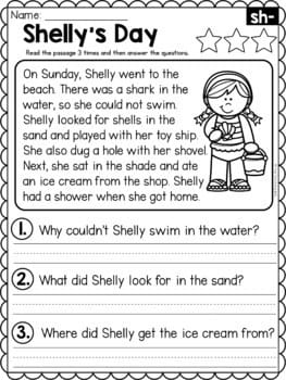 Phonics Reading Comprehension Passages BUNDLE Paper & Digital - My ...