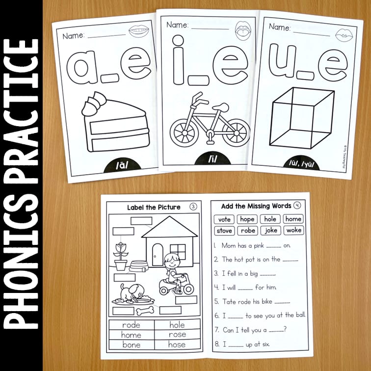 Magic E and Soft C & G Phonics Books - Science of Reading Aligned (VCe) - SET 4 - My Teaching Pal