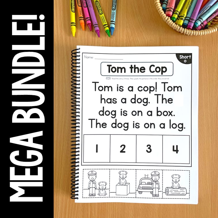 MEGA Phonics Worksheet Bundle (SCIENCE OF READING) - HUGE BUNDLE - My ...