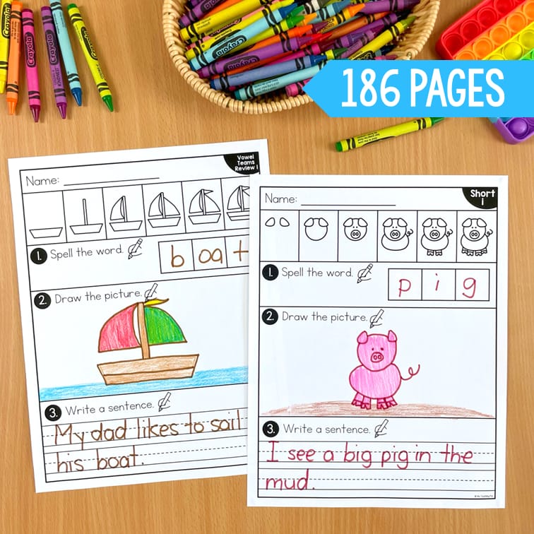 MEGA Phonics Worksheet Bundle (SCIENCE OF READING) - HUGE BUNDLE - My ...