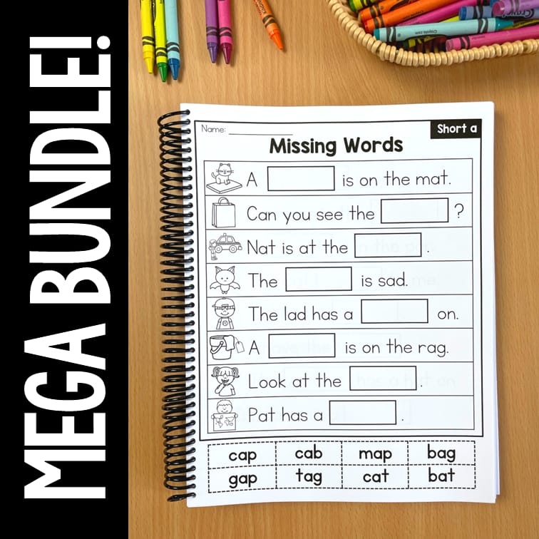 MEGA Phonics Worksheet Bundle (SCIENCE OF READING) - HUGE BUNDLE - My ...