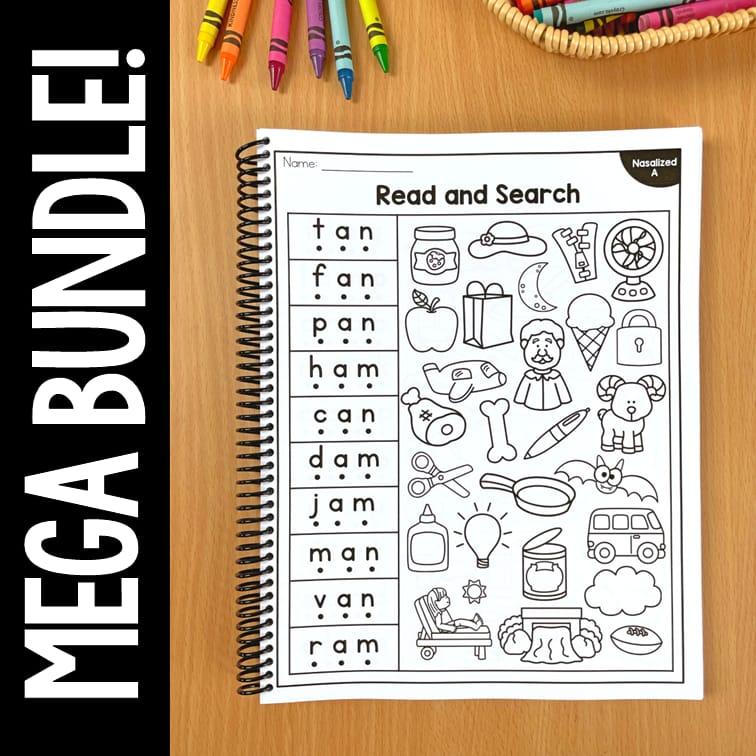 MEGA Phonics Worksheet Bundle (SCIENCE OF READING) - HUGE BUNDLE - My ...