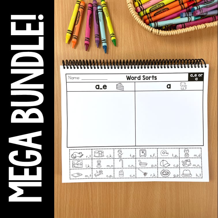 MEGA Phonics Worksheet Bundle (SCIENCE OF READING) - HUGE BUNDLE - My ...