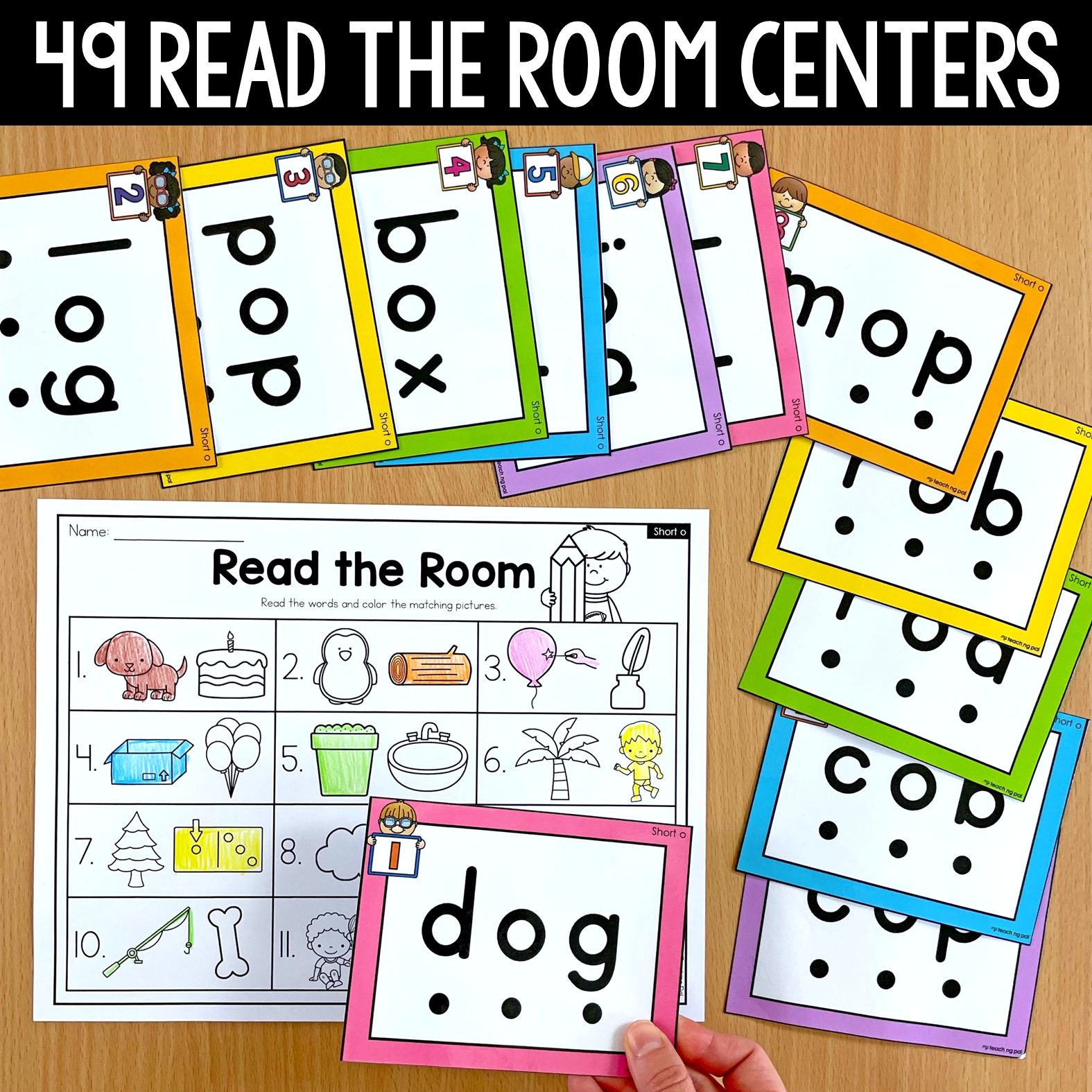 Read the Room Phonics Centers - Decodable Words - (Science of Reading ...