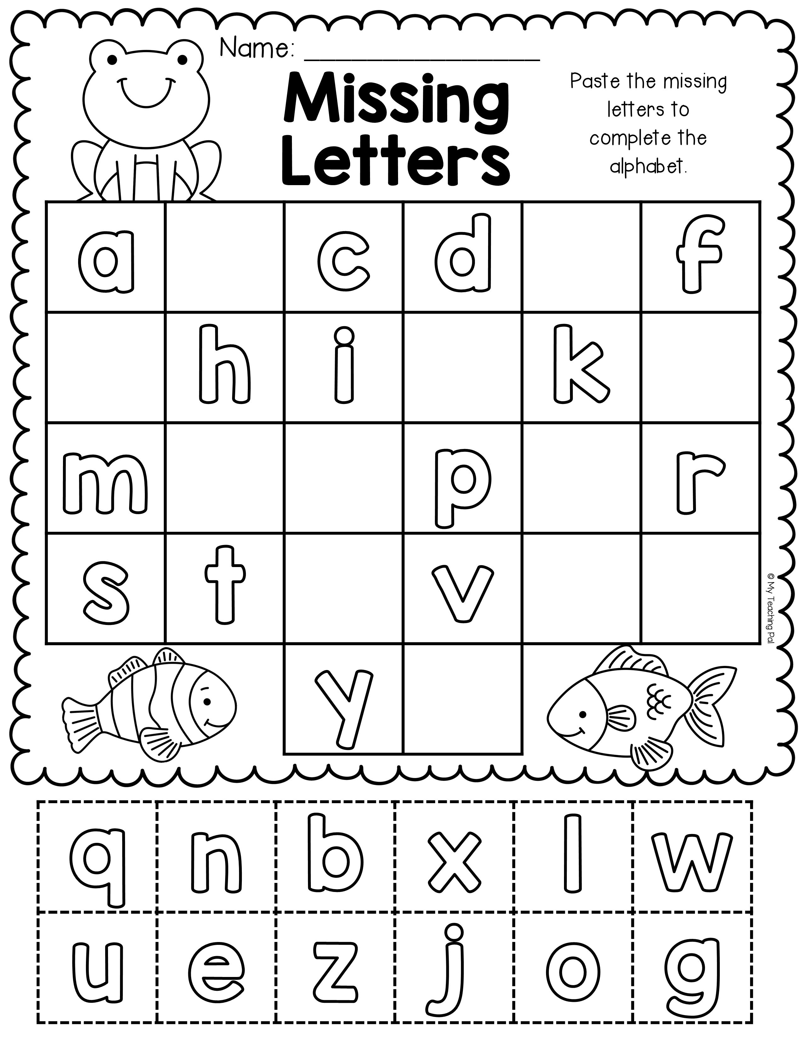 FREE Kindergarten Literacy Worksheets - Grammar, Phonics, Writing ...