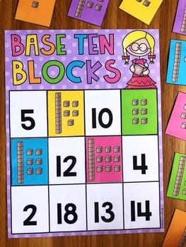 Kindergarten Math Stations - Counting, Addition, Subtraction, Shapes ...