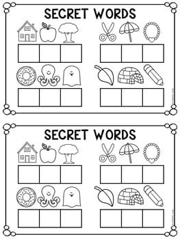 Little Book of Secret Words BUNDLE - Short and Long Vowels - My ...