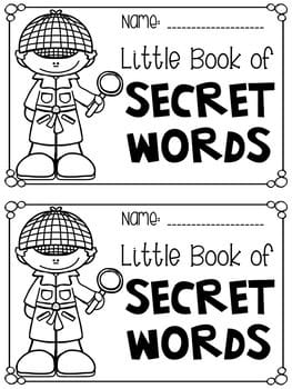 Little Book of Secret Words - Long Vowels - My Teaching Pal