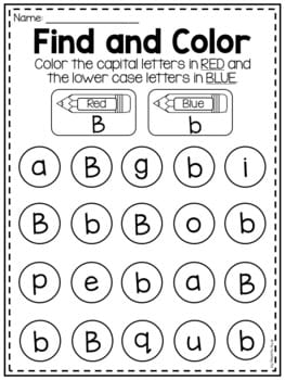 MEGA Alphabet Worksheet Pack - Pre-K Kindergarten - My Teaching Pal