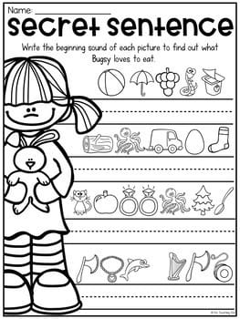 Secret Words Worksheets - CVC, Short Vowels and Long Vowels - My ...