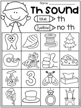 Th Worksheet Packet - Digraphs Worksheets - My Teaching Pal