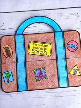 Back to School Suitcase Writing Craftivity - My Teaching Pal