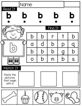 Phonics Worksheets - Consonants, Vowels, Digraphs, Diphthongs and more ...
