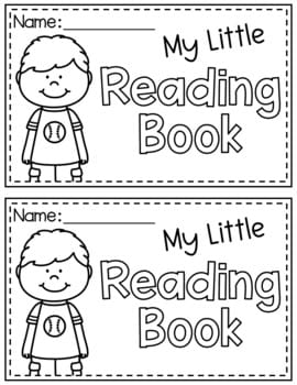 Kindergarten Reading Response Booklet - My Teaching Pal
