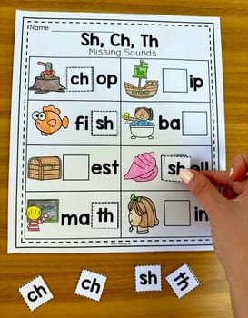 Missing Sounds Phonics Worksheets (Science of Reading Aligned) - My ...