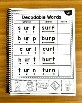 Decodable Words Phonics Worksheets (Science of Reading Aligned) - My ...