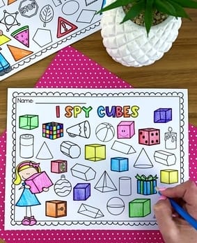 I Spy Shapes - 2D and 3D Shapes - My Teaching Pal