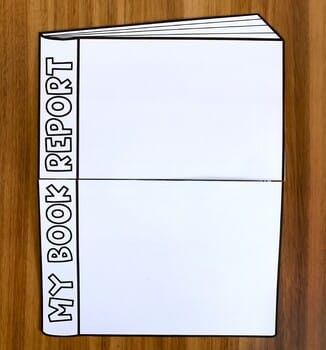 Book Report Craftivity - My Teaching Pal