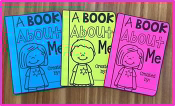 Back to School About Me Book - A Book About Me! - My Teaching Pal
