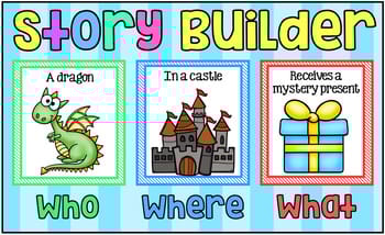 Writing Center - Story Builder - My Teaching Pal
