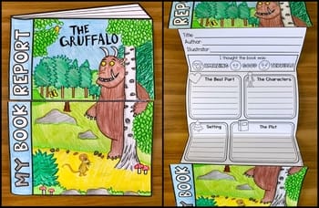 Book Report Craftivity - My Teaching Pal