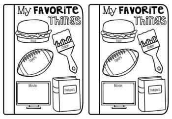 Back to School About Me Book - A Book About Me! - My Teaching Pal