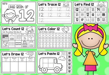 Little Books of Numbers 1-20 BUNDLE - My Teaching Pal