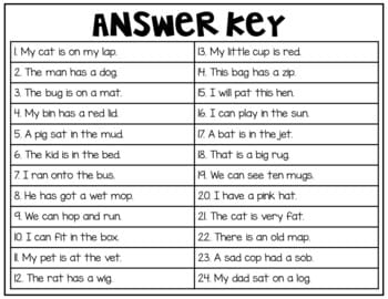Secret Sentences - Literacy Center - My Teaching Pal