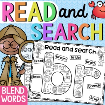 Blends Read and Search Worksheets – Blends Worksheets - My Teaching Pal
