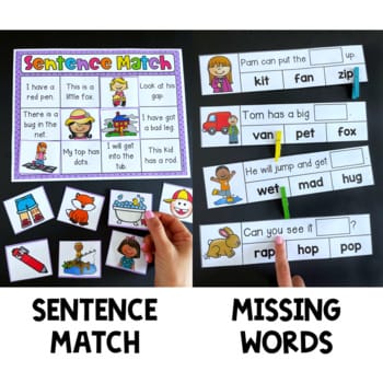 Comprehension Centers - Kindergarten Reading Comprehension - My ...