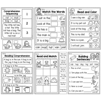 Comprehension Worksheets - Kindergarten Reading Comprehension - My ...