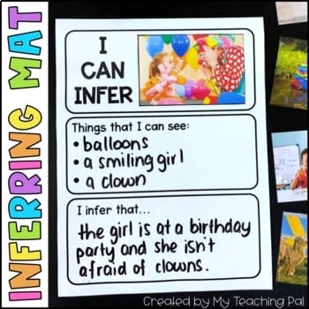 Inferring Literacy Center - Making Inferences - My Teaching Pal