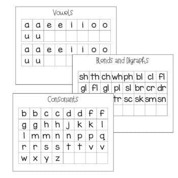 Make a Word Literacy Activity - Word Building and Spelling - My ...