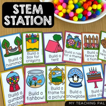 STEM STATION Challenge Cards - Build It Cards - My Teaching Pal