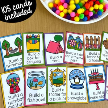 STEM STATION Challenge Cards - Build It Cards - My Teaching Pal