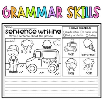 Sentence Writing Worksheets - My Teaching Pal