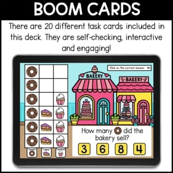 Data and Graphing - Digital Task Cards - Boom Cards - My Teaching Pal
