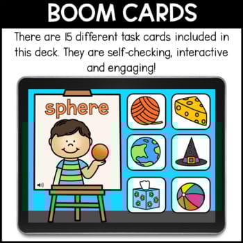 Real Life 2D and 3D Shapes - Digital Task Cards - Boom Cards - My ...