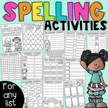 Spelling Activities – Word Work for ANY list - My Teaching Pal