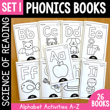 Phonics Books MEGA BUNDLE - Science of Reading Aligned - SETS 1-6 - My ...