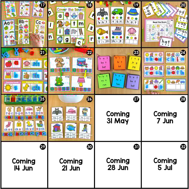 THE ULTIMATE PHONICS GROWING BUNDLE - Phonics Centers (Science of ...