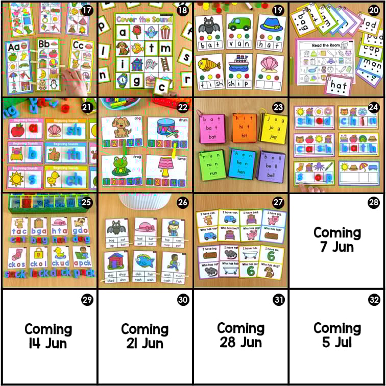 THE ULTIMATE PHONICS GROWING BUNDLE - Phonics Centers (Science of ...