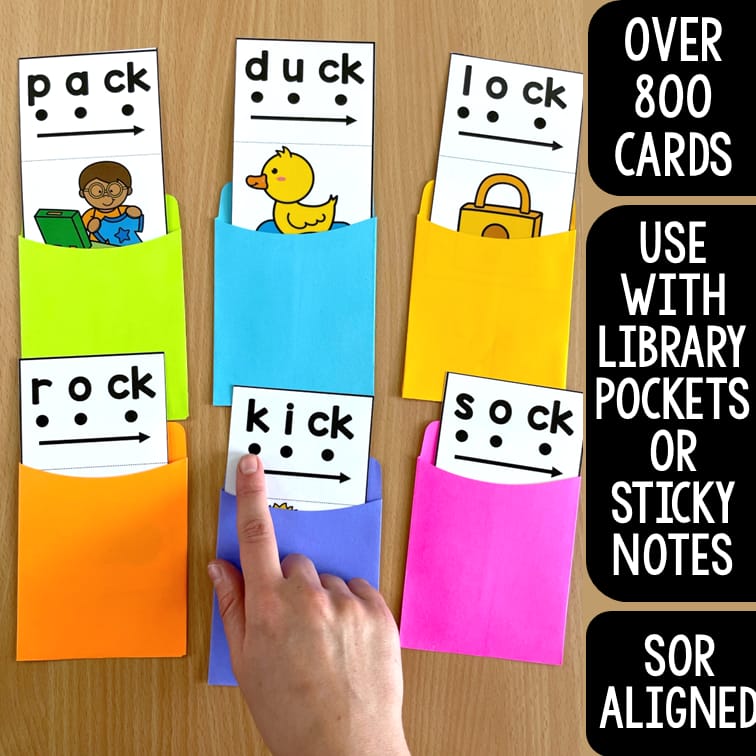 Mystery Words Phonics Center - Decodable Words - (Science of Reading ...